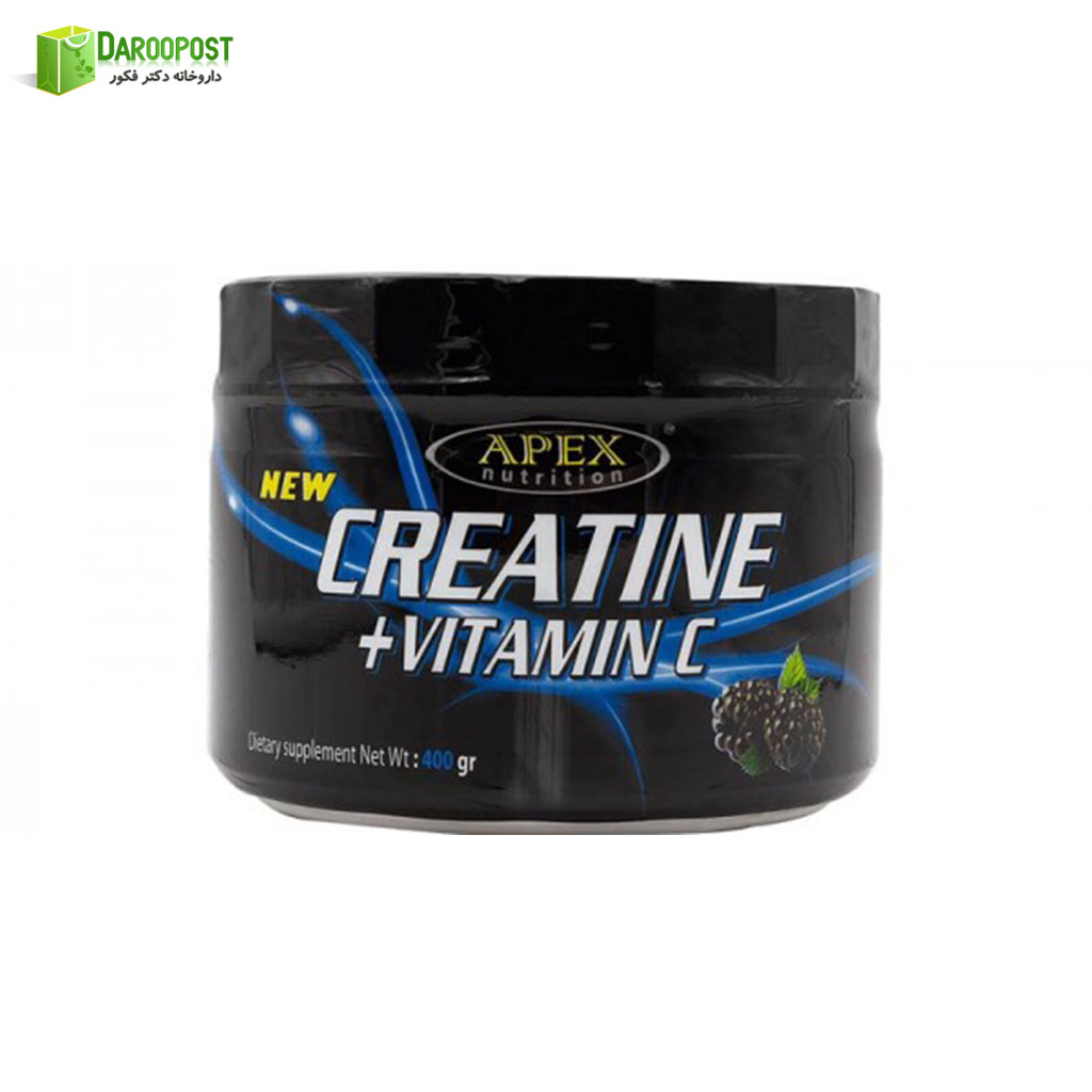 قیمت و خرید پودر کراتین + ویتامین سی 400 گرمی اپکس | Apex Creatine ...